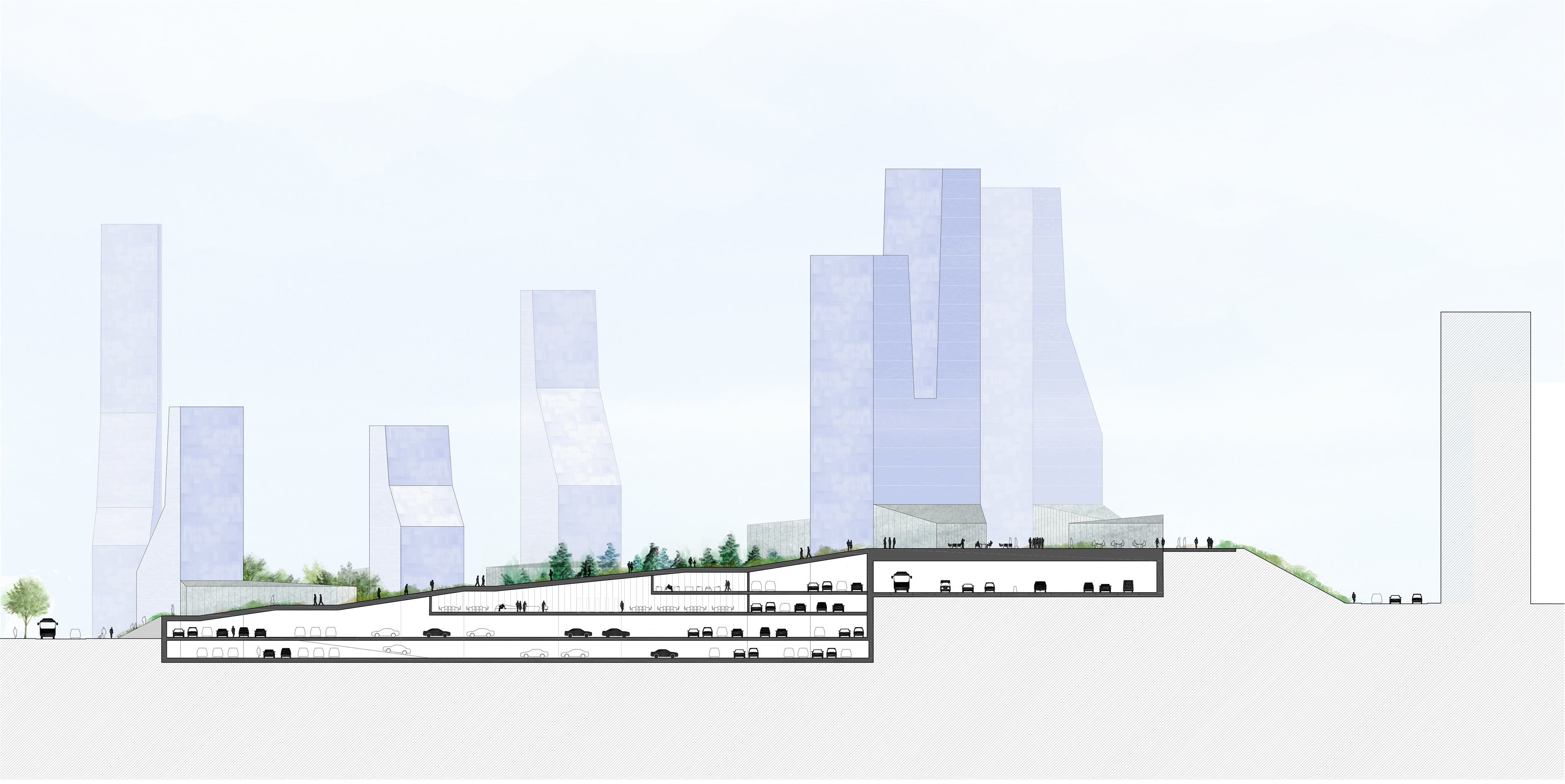 HONORABLE MENTION_SEOUL COMPACT CITY COMPETITION. – nodo17group NEWS